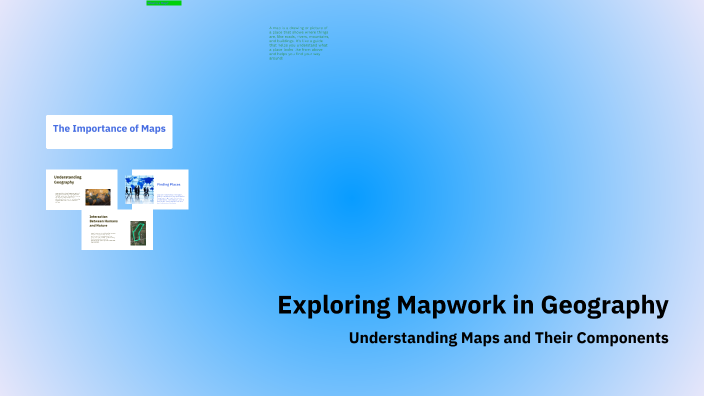 Exploring Mapwork in Geography by Keziah Coleman on Prezi