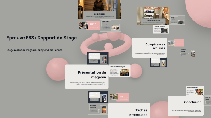 Epreuve E33 : Rapport de Stage by bengu sahin on Prezi