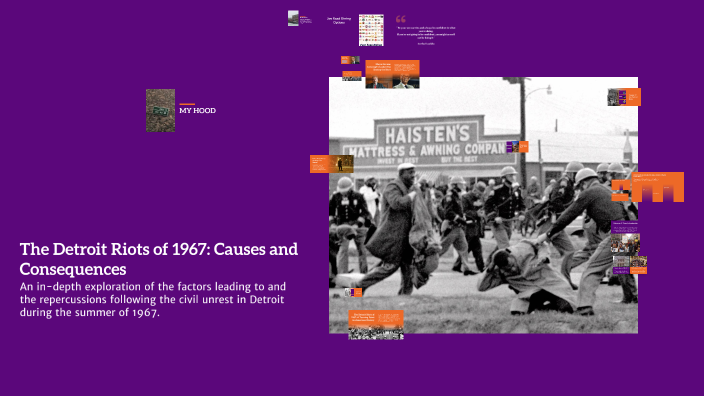 The Detroit Riots of 1967: Causes and Consequences & The History of Joy ...