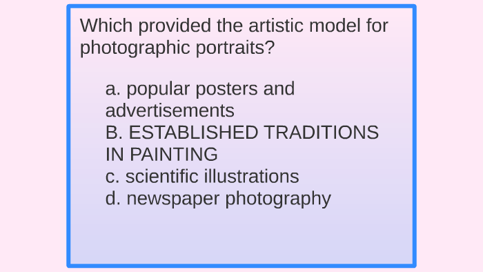 Chapter 9 photography multiple choice question review by Samuel Bowers ...