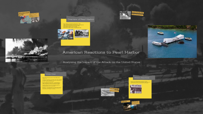 American Reactions to Pearl Harbor by Miles Daubert on Prezi