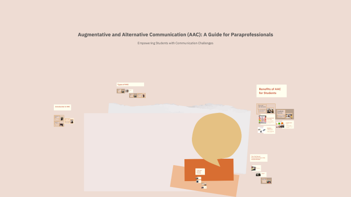 Augmentative and Alternative Communication (AAC): A Guide for ...