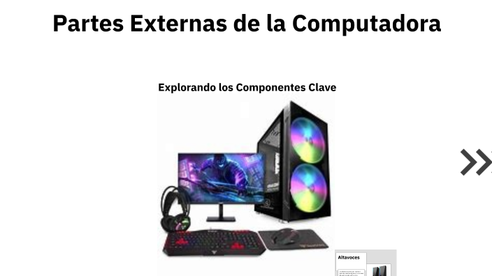 Partes Externas de la Computadora by Dani :v on Prezi