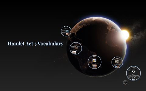 Hamlet Act 3 Vocabulary by Liz Yates on Prezi