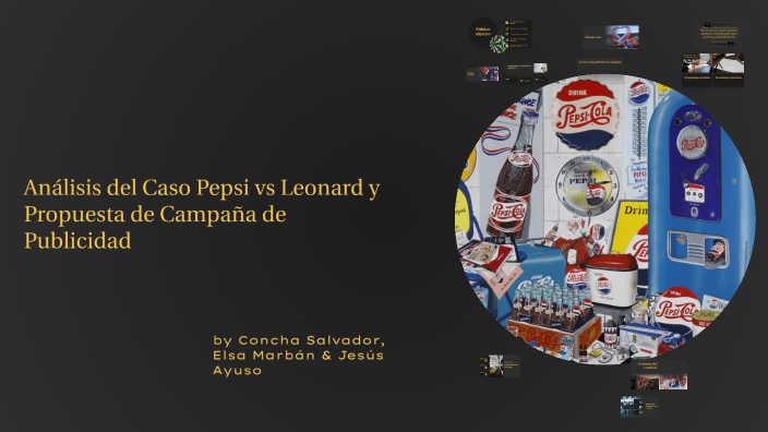 Análisis del Caso Pepsi vs Leonard y Propuesta de Campaña de Publicidad ...
