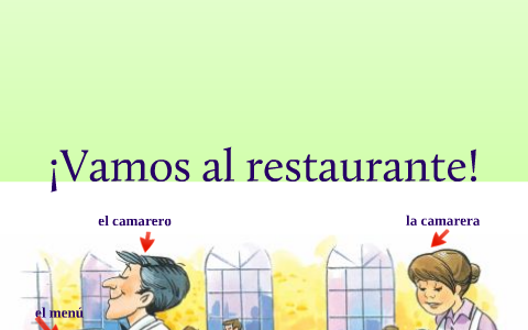 ¡Vamos al restaurante! by Amanda White on Prezi