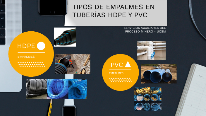 DESCRIPCIÓN DE LOS DISTINTOS TIPOS DE EMPALMES EN TUBERÍAS HDPE Y PVC ...