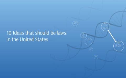 10 Ideas that should be laws in the United States by brendan burkhart ...