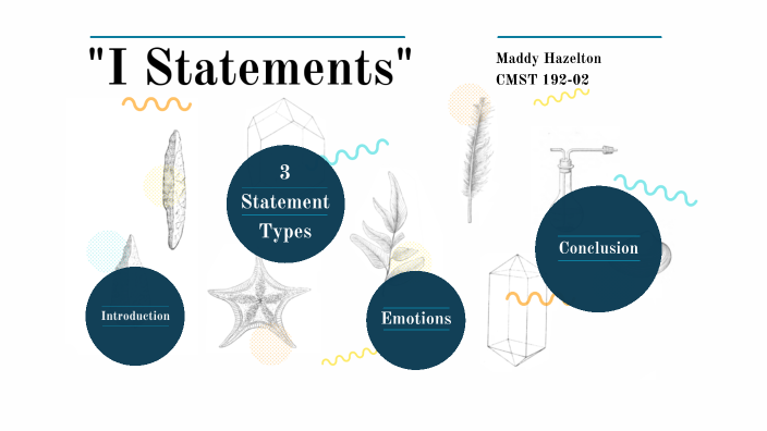 "I-Statements" vs "You-Statements" by Madison Hazelton on Prezi