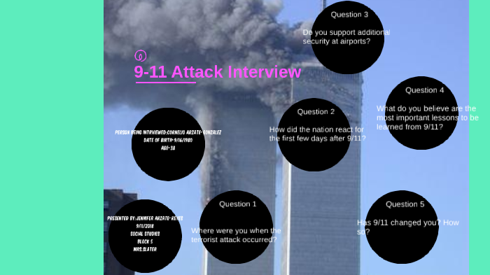9-11 Attack Interview by Jennifer Arzate - Reyes on Prezi