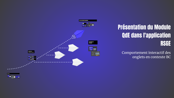 Présentation du Module QdE dans l'application RSGE by Kaou Jgh on Prezi