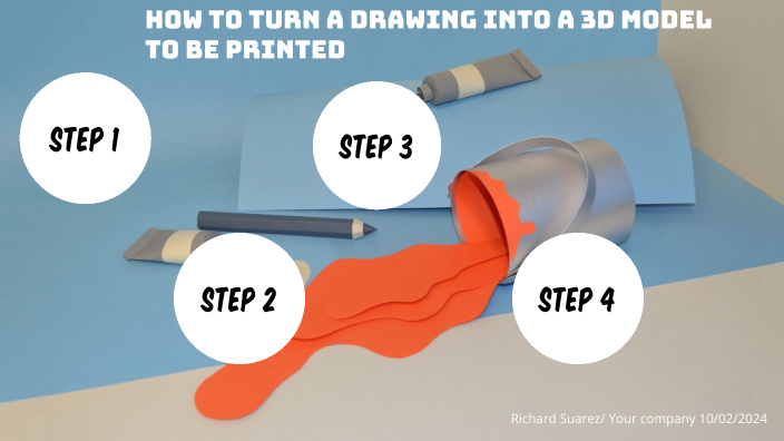 How to Turn a Drawing into a 3d Model to be printed by D Fyant on Prezi