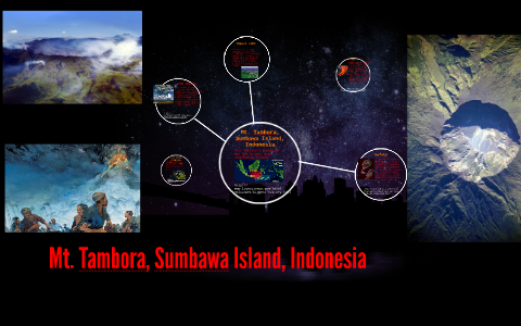 Mt. Tambora, Sumbawa Island, Indonesia 1815 by Maria Lambert on Prezi