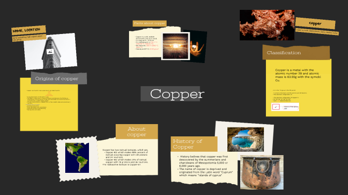 Copper by Yasmin Zaki on Prezi