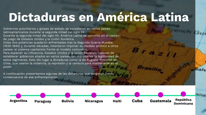 Dictaduras en América Latina by Saray Paz on Prezi
