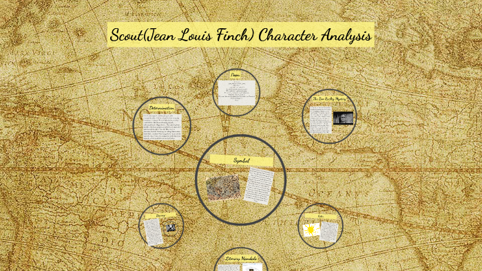 Scout(Jean Louis Finch) Character Analysis by Trevor Holmes