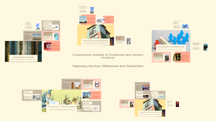 Comparative Analysis of Traditional and Modern Societies by Валерия ...