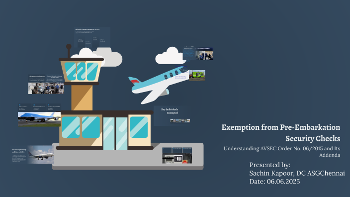 Exemption from Pre-Embarkation Security Checks by MOHAMMAD AMIR RAZA on ...