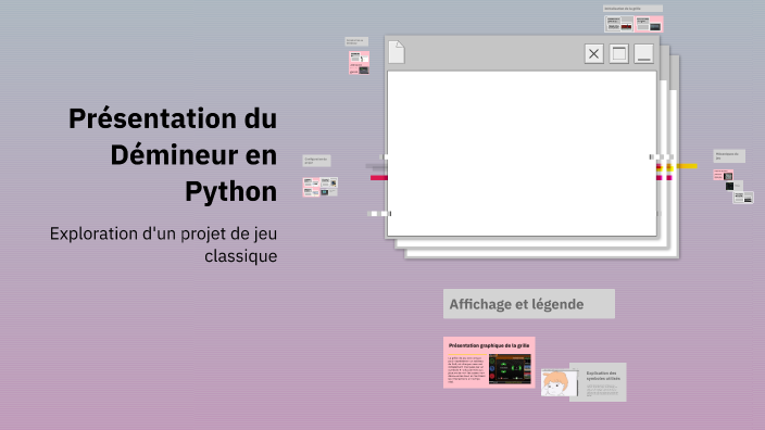 Présentation du Démineur en Python by Giovanni DI VIA on Prezi