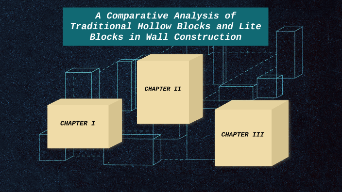 A Comparative Analysis of Traditional Hollow Blocks and Lite Block in ...
