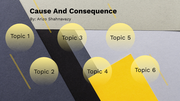 Cause And Consequence by on Prezi