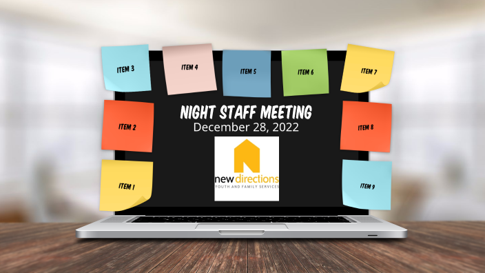 Night Staff Meeting by Matthew Gernold on Prezi