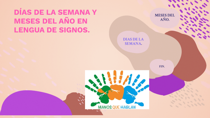 Días de la semana y Meses del año en LSE. by Almudena Gallardo Rentero ...