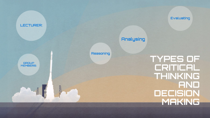 Types of critical thinking by Erissa Azmi on Prezi