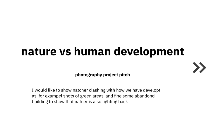 nature vs human development by Patrick Burton on Prezi