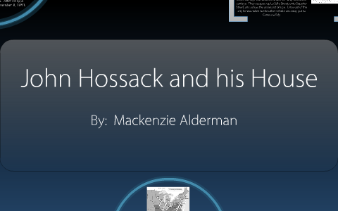 John Hossack and his House in Ottawa, Illinois. by Mackenzie Alderman ...