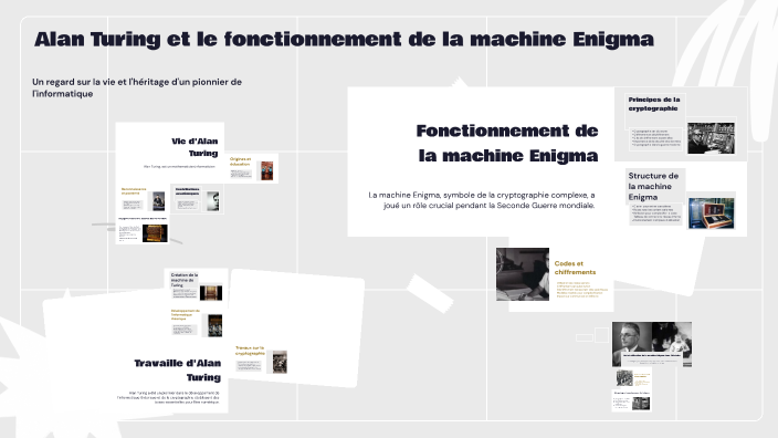 Alan Turing et le fonctionnement de la machine Enigma by Nouzouhati ...