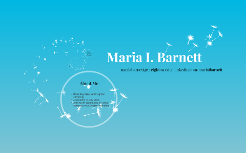 Maria I. Barnett by Maria Barnett