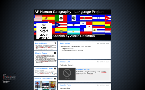 AP Human Geography - Language Project by Chip Her on Prezi