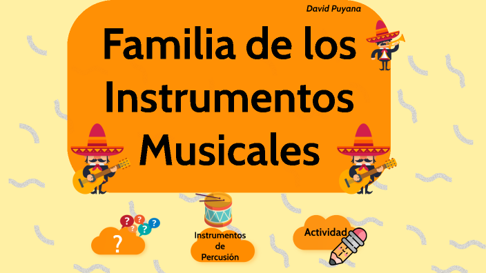 Segundo Grado-Familia de los Instrumentos Musicales by David Puyana on ...
