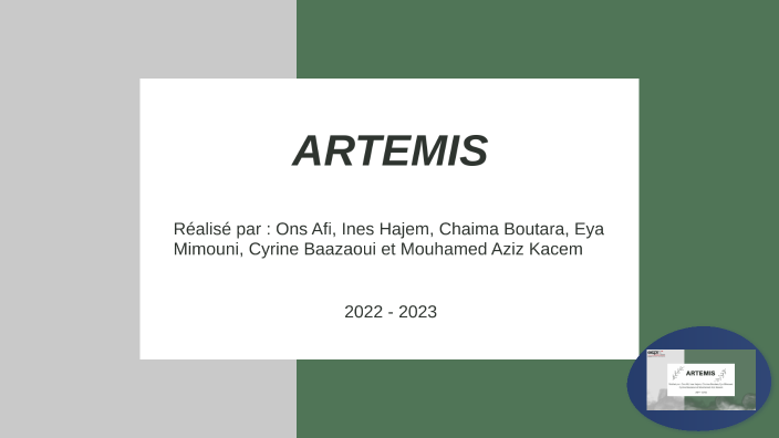 ARTEMIS by Ines Hajem on Prezi