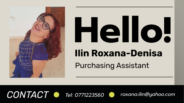 CV Template by Roxana - Denisa Ilin on Prezi