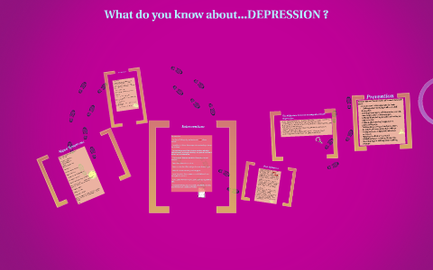 What do you know about...DEPRESSION ? by dominique watts on Prezi