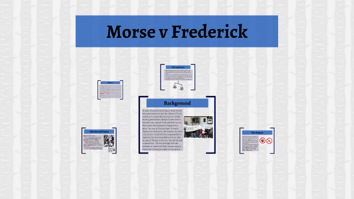 Morse v Frederick by Amal Hassan