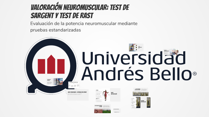 Valoración Neuromuscular: Test de Sargent y Test de RAST by Debora ...
