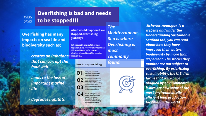 overfishing is bad and needs to be stopped by avery davis on Prezi