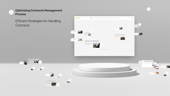 Optimizing Contracts Management Process by Ronak Mohanty on Prezi