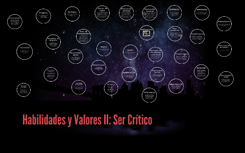 Habilidades y Valores II: Ser Crítico by Maximiliano Velasco Cruz on Prezi