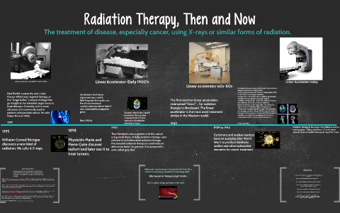 Radiation Therapy Techniques, Then and Now by Jacklyn Pallas on Prezi