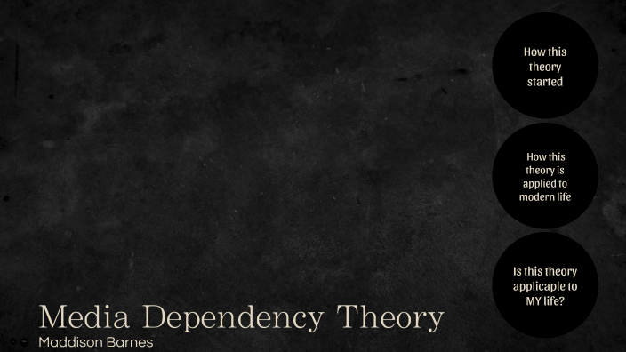 Media Dependency Theory by Maddison Barnes on Prezi