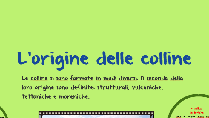 Le colline Strutturali by Noemi Volsi on Prezi
