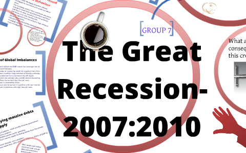 THE GREAT RECESSION 2007:2010- Causes and Consequences by Ashruta ...