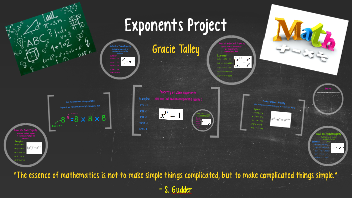 Exponents Project by Gracie Talley on Prezi