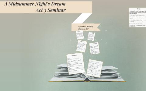 A Midsummer Night's Dream Act 3 Seminar by JP Regina on Prezi
