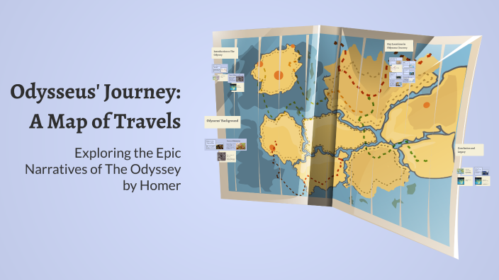 Odysseus' Journey: A Map of Travels by Mindy Moulton on Prezi