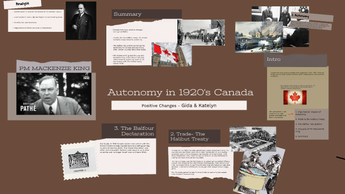 Autonomy in 1920s Canada by gida abda on Prezi